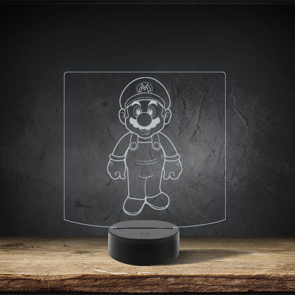 Mario - Puck Base LED Light – Schninja.com - Custom LED Lights